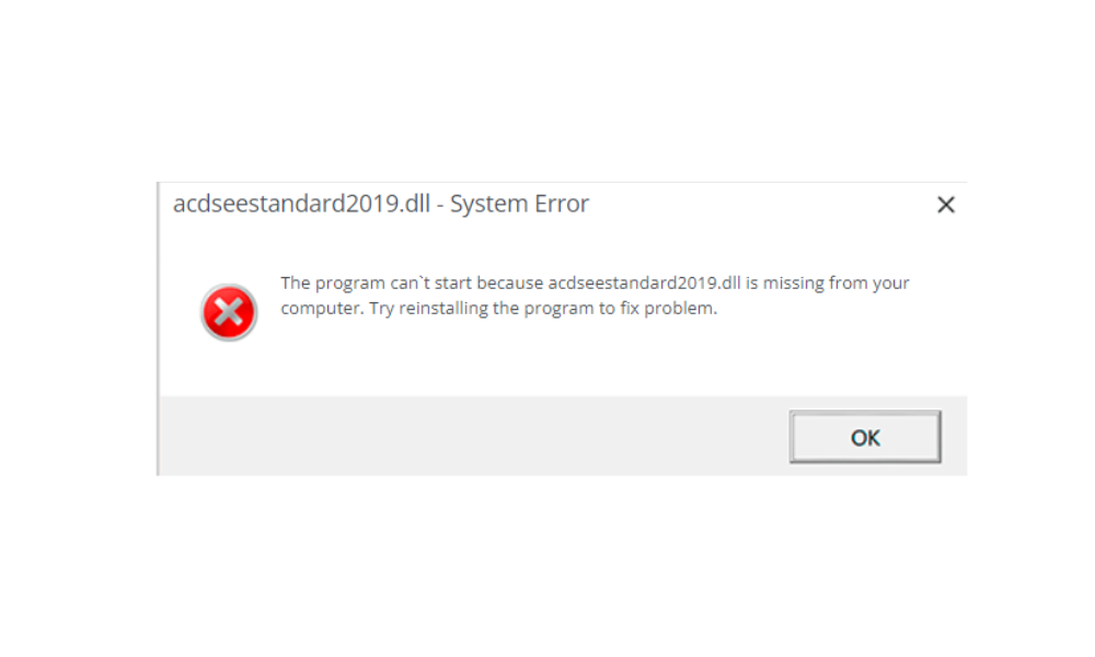 Fix acdseestandard2019.dll Error Messages for Free - Cyberlab DLL ...